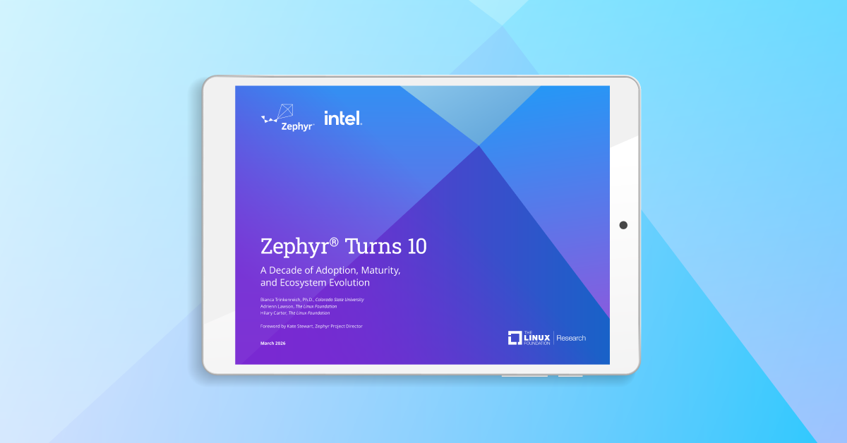 Zephyr：开源嵌入式领域的十周年创新之路